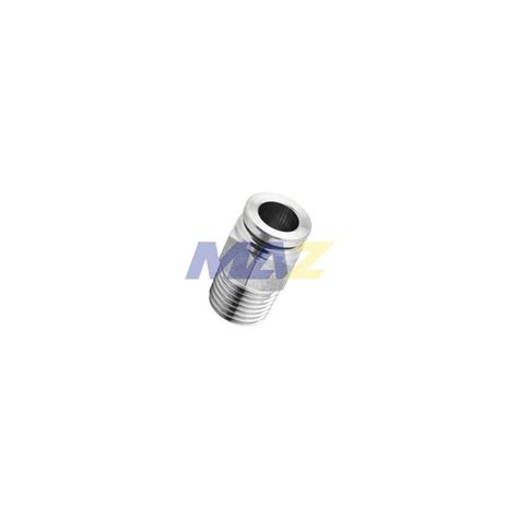 Adaptador De Acero Inoxidable Para Manguera De 6Mm