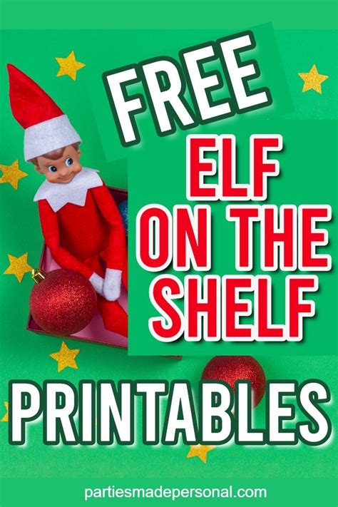 Elf On The Shelf Free Printables Signs And Activities Elf On The
