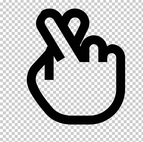 Crossed Fingers Symbol Hand Computer Icons PNG Clipart Area Brand