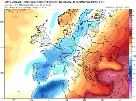 Pogoda długoterminowa na 16 dni Mróz przymrozki i śnieg oraz burze w