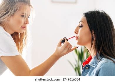 Beautiful Naked Women Making Out With Other Women Stock Photos