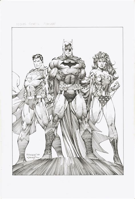 ICONS THE DC COMICS AND WILDSTORM ART OF JIM LEE COVER 2010 JIM LEE