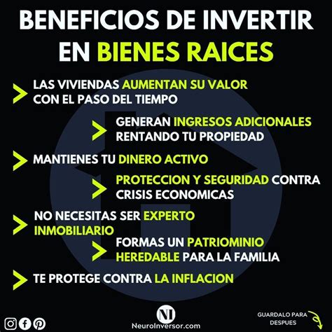 Beneficios de invertir en Bienes Raíces Viry Instagram posts Instagram