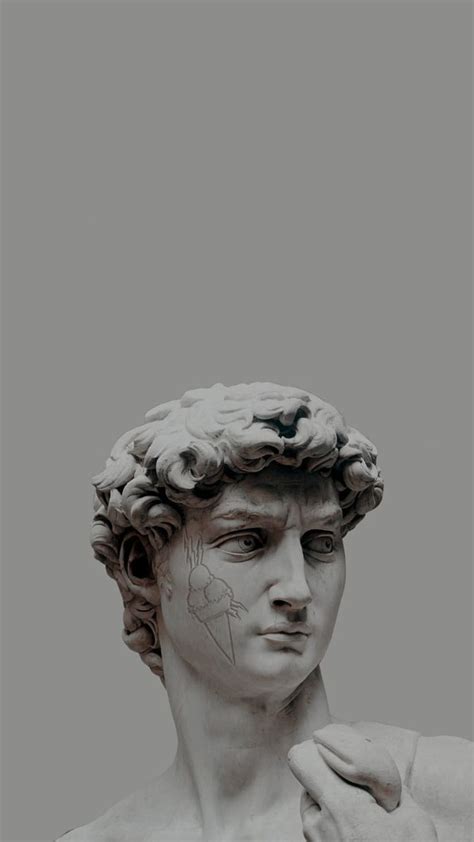 1366x768px 720P Descarga gratis Estatua griega estética publicada