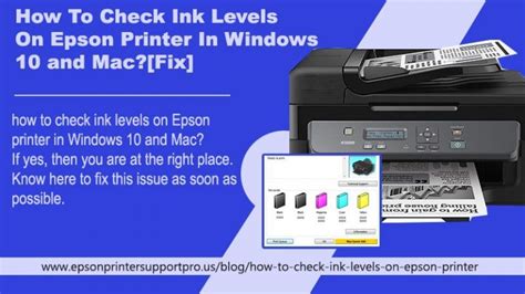How To Check Ink Levels On Epson Printer In Windows And Mac Fix