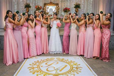 Tons De Rosa Para Madrinhas De Casamento Atelier Yuwa Ciao Jp
