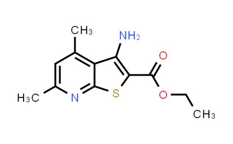 Ethyl 3 Amino 4 6 Dimethyl Thieno 2 3 B Pyridine 2 Carboxylate 52505 56