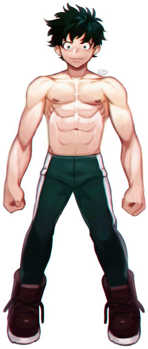 I Drew Deku With His Ripped Body R BokuNoHeroAcademia