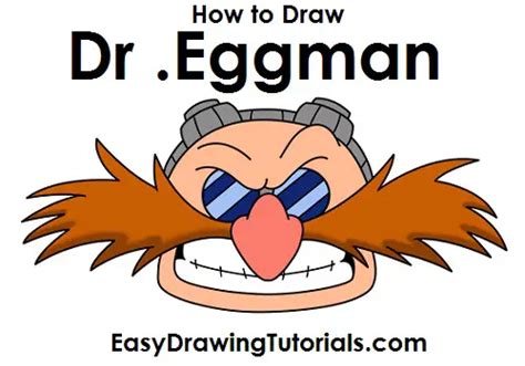 How To Draw Dr Eggman Sonic The Hedgehog