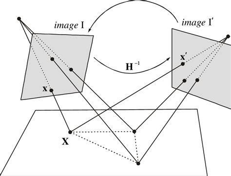 9 projective transformations in perspective images it relates two download scientific diagram
