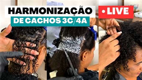 MANUTENÇÃO SOLTURA DE CACHOS Passo a Passo Profissional AO VIVO