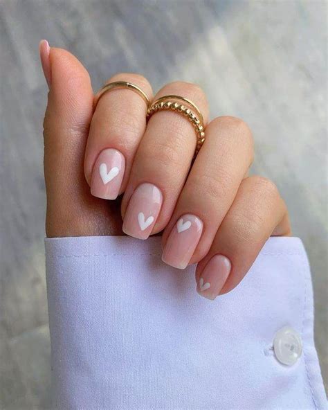 Simple Yet Gorgeous Heart Nail Ideas
