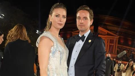 La Beaut Couper Le Souffle De Maria Sharapova Laisse Son Fianc