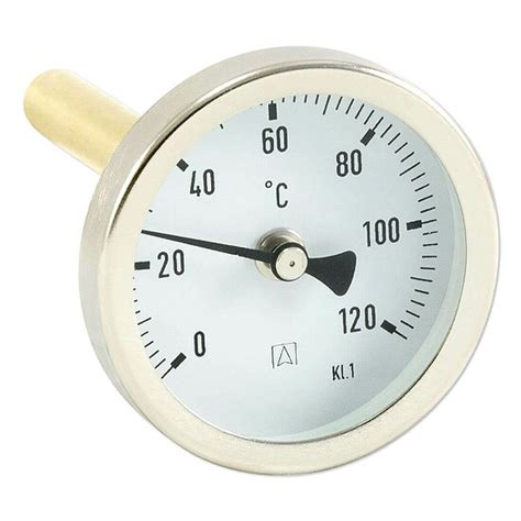 AFRISO Bimetall Industriethermometer 1 2 X 100mm 0 120 C