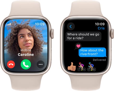 Apple Watch Series Gps Cellular Mm Starlight Aluminum Case With
