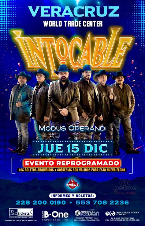 HOY ARRANCA LA VENTA DE BOLETOS PARA EL CONCIERTO DE INTOCABLE EN