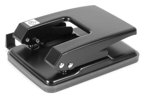 Perfurador de Papel Genmes 9810 de Metal Grande 2 Furos para até 45