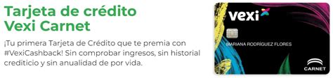 Tarjeta de Crédito Vexi Qué ofrece la tarjeta Vexi Opiniones