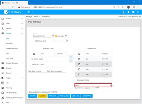 how to set up network file sharing on freenas pureinfotech