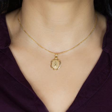Medalla Oro 14k Ntra Sra Guadalupe 1802255 Argyor MX