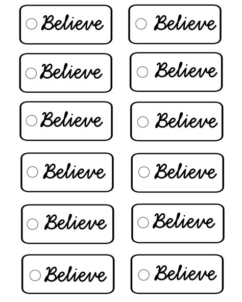 Printable Polar Express Bell Printable Word Searches
