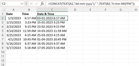 How To Combine Date Time In Excel 2 Methods