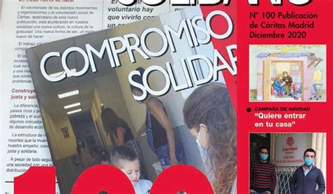 Nº 100 COMPROMISO SOLIDARIO DICIEMBRE 2020 Caritas Madrid