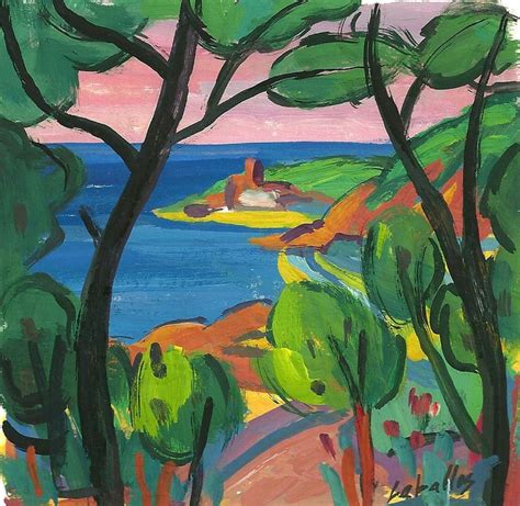 Sant Pol de Mar entre pins Guillermo Martí Ceballos Arte de silueta