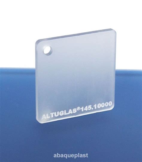 Altuglas Plaque PMMA coulé acrylique dual satin Altuglas