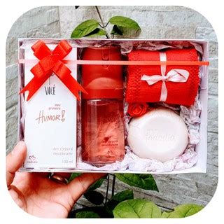 Kit Presente Natura Deo Corporal Meu Primeiro Humor Feminino 100ml