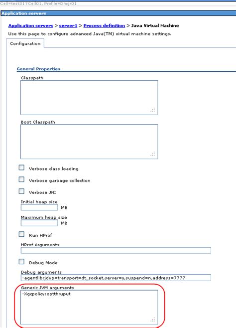 WebSphere Application Server Performance Tuning Connection Pool