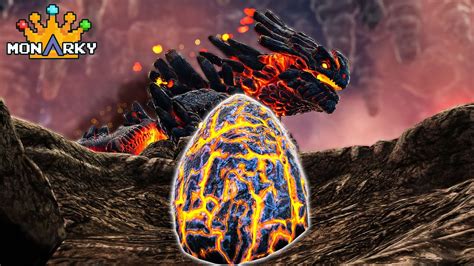 Monarky E Naked Magmasaur Egg Runs Lost Island Youtube