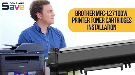 Brother MFC L2710DW Printer Toner Cartridges Installation YouTube