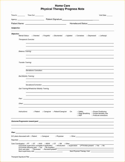 Daily Progress Note Template Simplify Your Work And Stay Organized