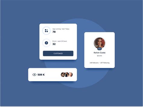 Stats Cards UI Design By Ildiko Gaspar On Dribbble