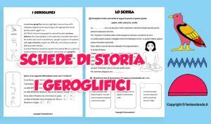 Schede Di Storia Classe Quarta I Geroglifici Fantavolando