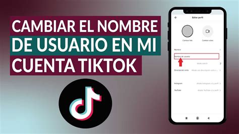 Cómo cambiar el nombre de usuario en mi cuenta de TIKTOK YouTube