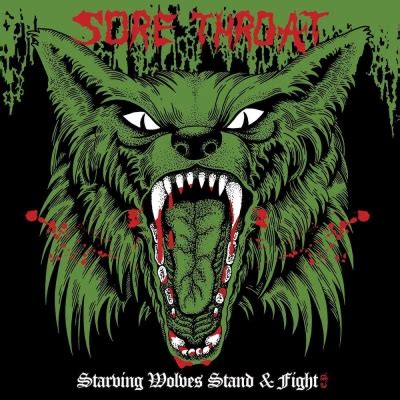 Starving Wolves Stand Fight Lp Poster Sore Throat Hmv Books