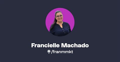 Francielle Machado Instagram Linktree
