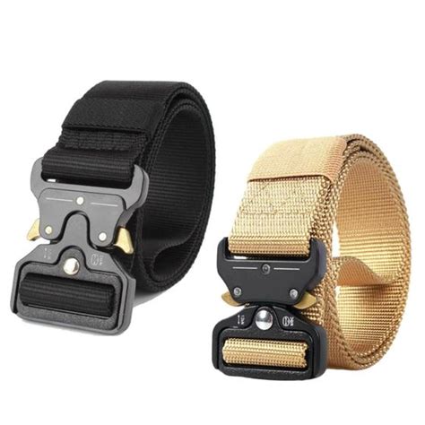 Cinto Tático Fivela De Engate Rapido Metal Anti Alergico