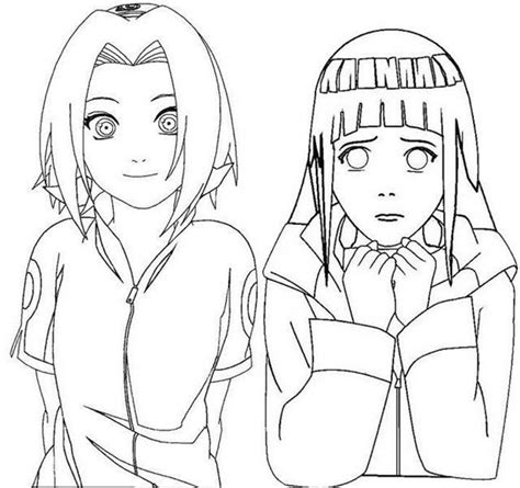 55 Desenhos Do Hinata Para Imprimir E Colorir Pintar