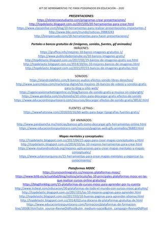 Kit de herramientas TIC 2020 EDUCACIÓN PDF