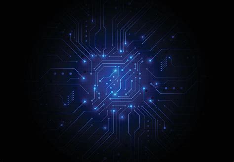 Abstract Digital Background With Technology Circuit Board Texture