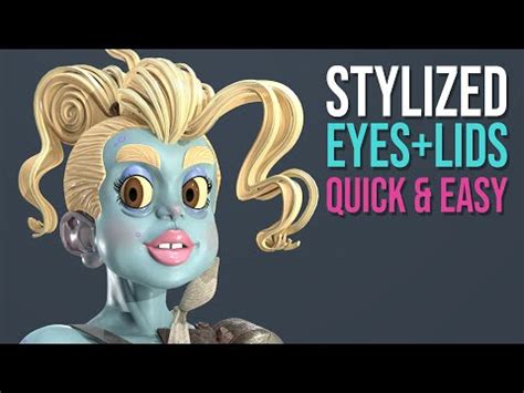 Maya Character Modeling Tutorial Stylized Eyes Youtube Maya