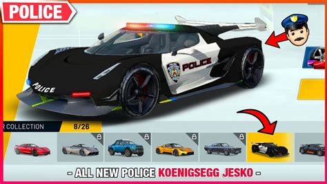 All New Police Jesko Extreme Car Driving Simulator 2022