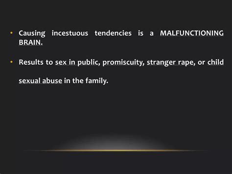 Incest Ppt