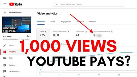 How Much Money Do Youtubers Make Every Views