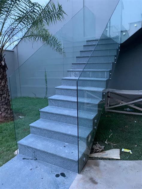 Guarda Corpo De Vidro Ou Escada De Vidro Dur Bil Vidros Vidra Aria