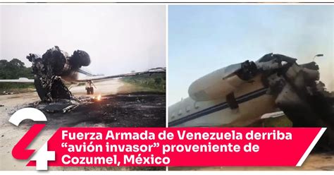 Fuerza Armada de Venezuela derriba avión invasor proveniente de