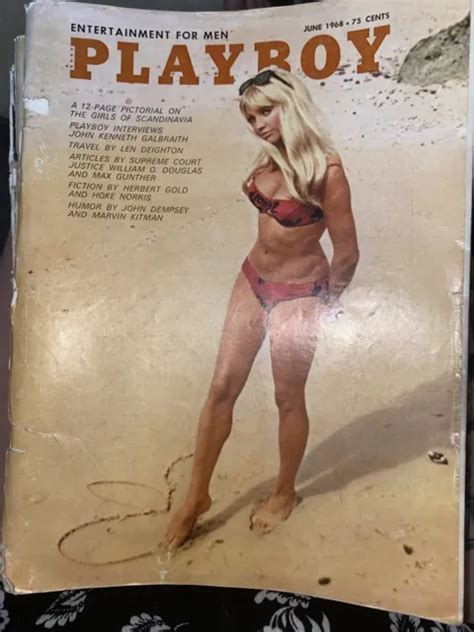 PLAYBOY MAGAZINE JUNE 1974 Centerfold Intact Vargas Girl With